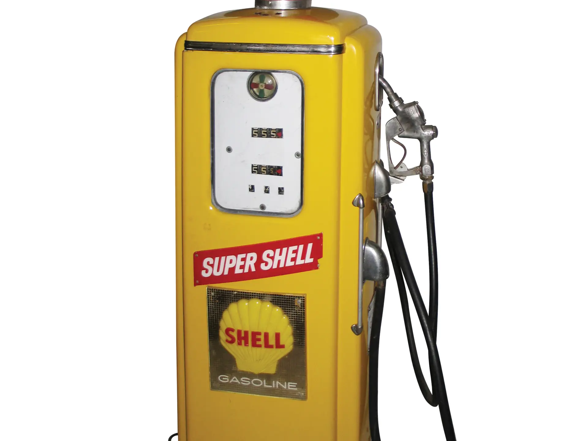 1940s Tokehim Shell Gas Pump Restored with Matching Globe | Vintage ...