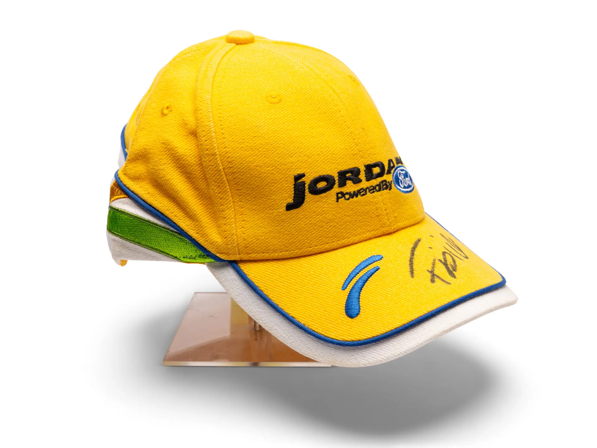 2003 Giancarlo Fisichella Jordan Grand Prix Formula 1 Signed Cap | The ...