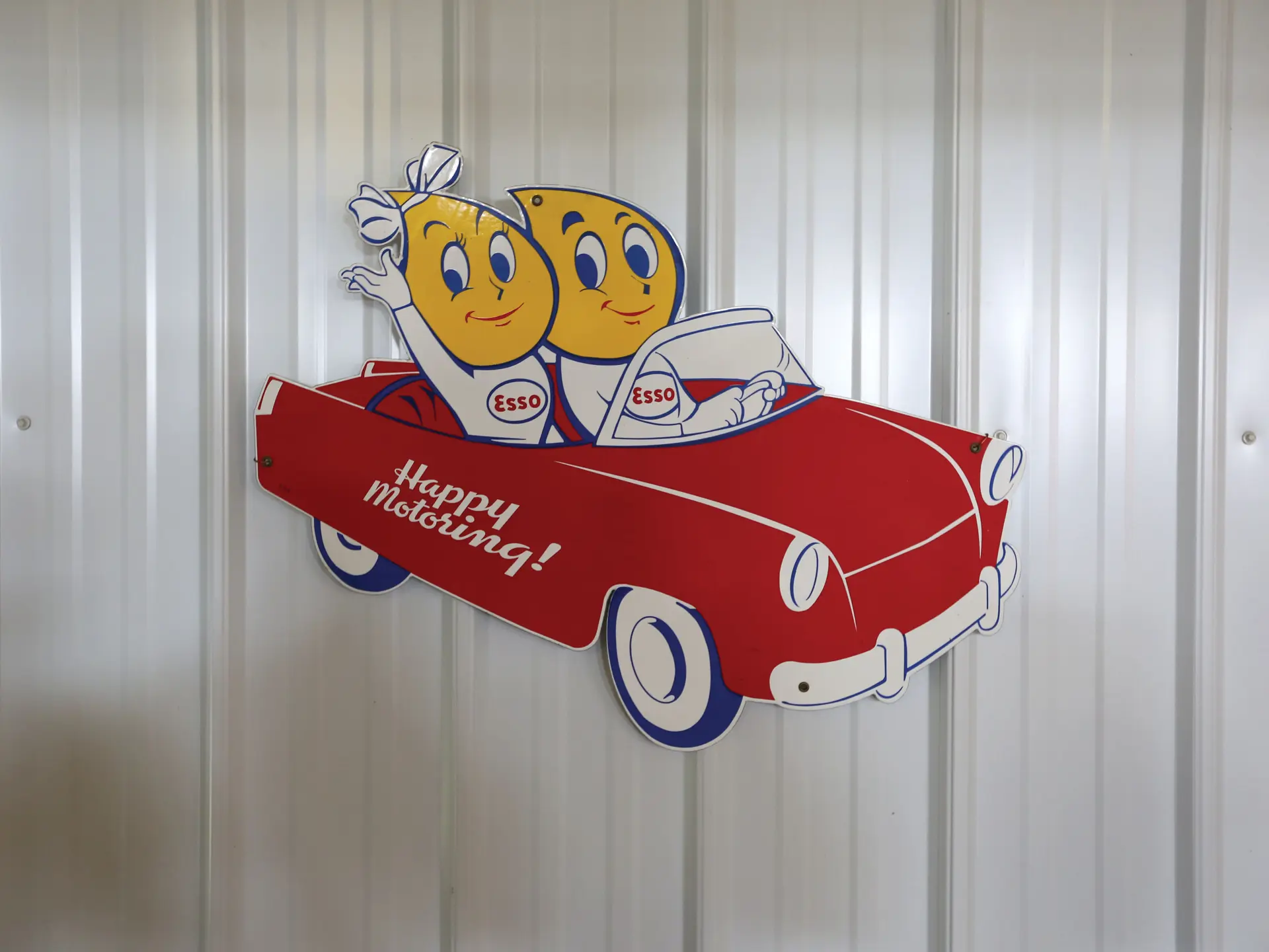 Esso Gasoline Happy Motoring Sign | Auburn Fall 2015 | RM Sotheby's