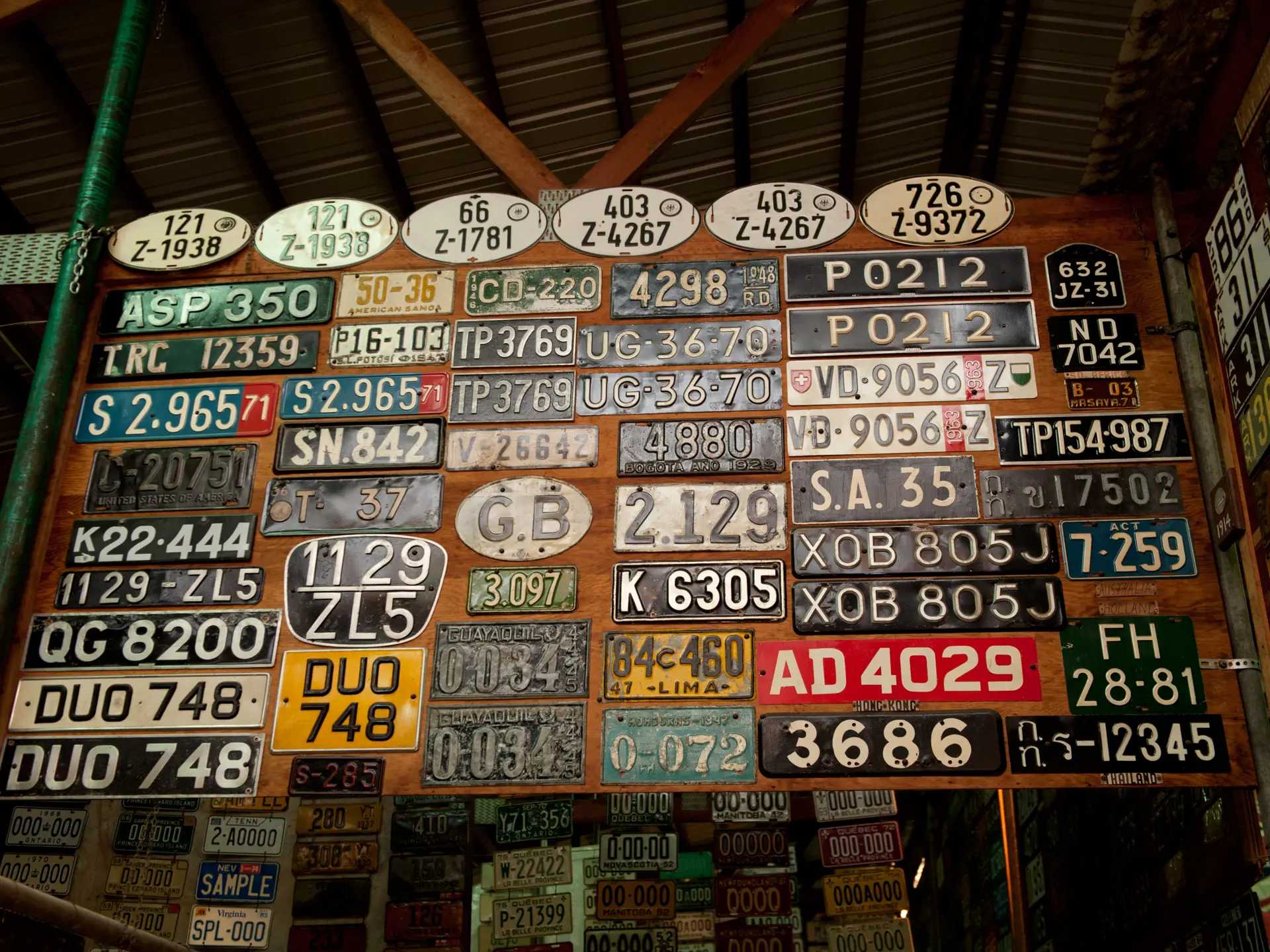 International License Plates | The Lee Roy Hartung Collection | RM ...