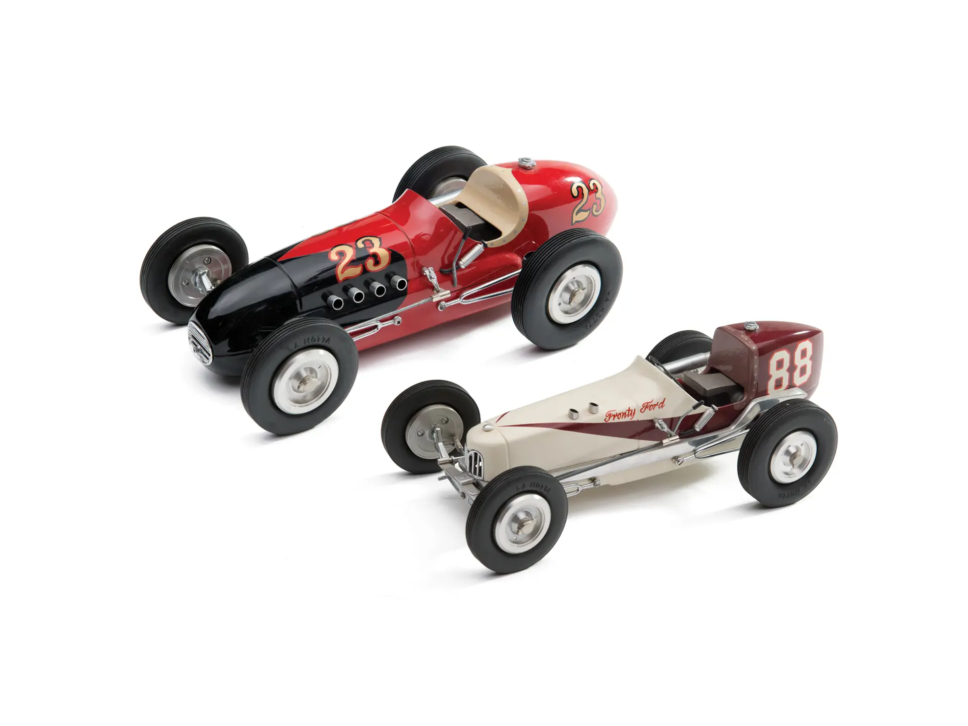 A Pair of Vintage Race Car Models | The Andrews Collection | RM Sotheby's