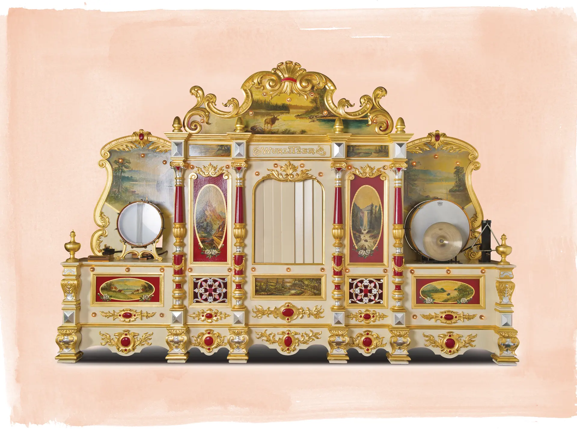 Wurlitzer Style 157 Band Organ, 1924 | The Andrews Collection | RM ...