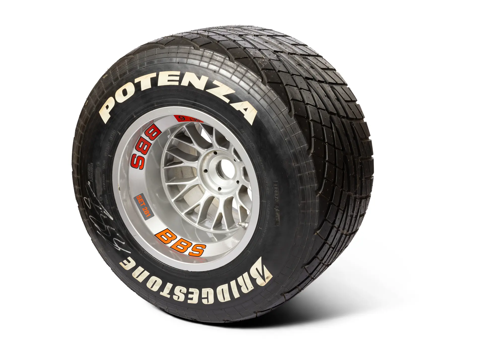 BBS Wheel and Bridgestone Potenza Wet Weather Signed Tyre | The ...