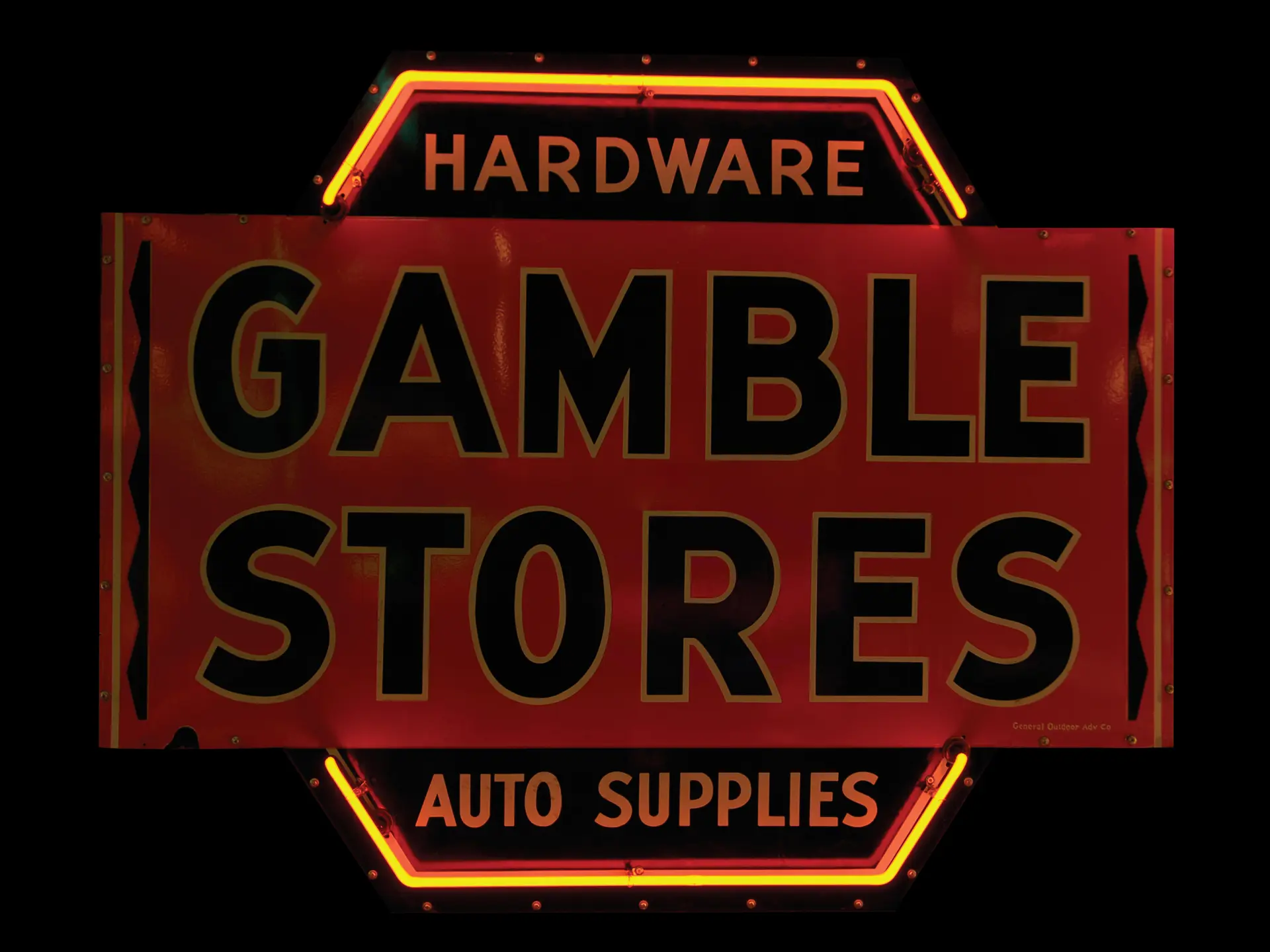 Gamble Stores Neon | The Dingman Ford Collection | RM Sotheby's
