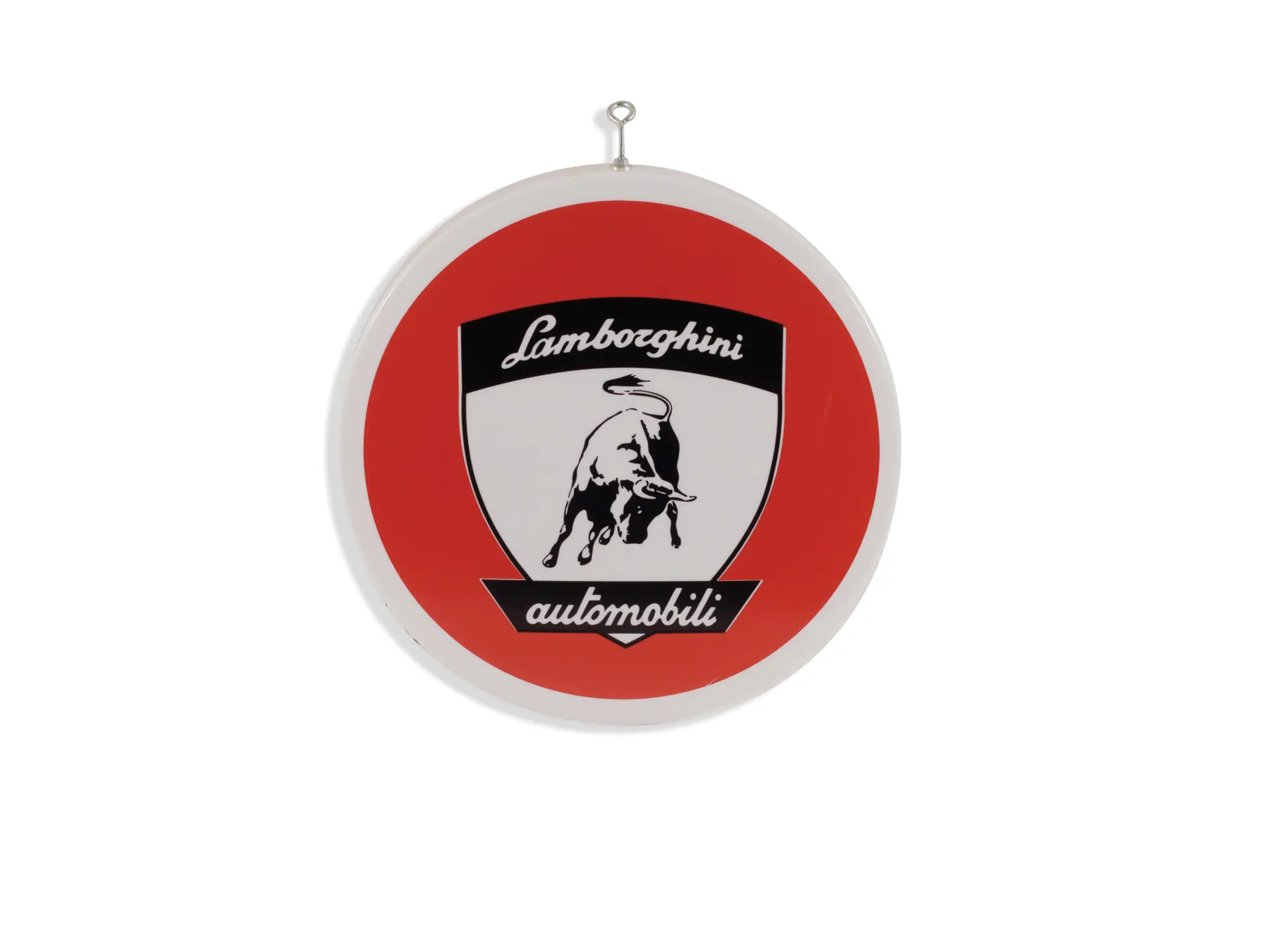 ILLUMINATED LAMBORGHINI SIGN | The Ponder Collection | RM Sotheby's