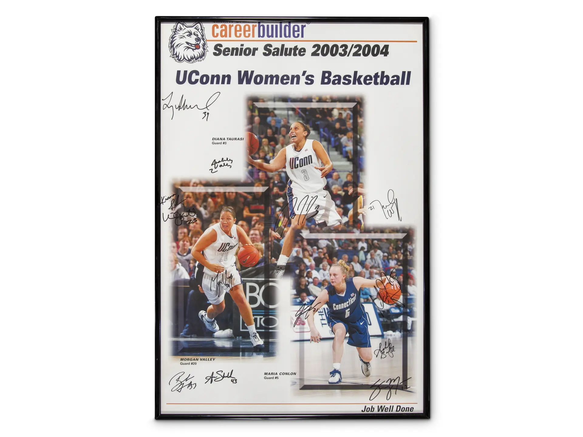 UConn Women’s Basketball Senior Salute 2003/2004 Signed Poster | The ...