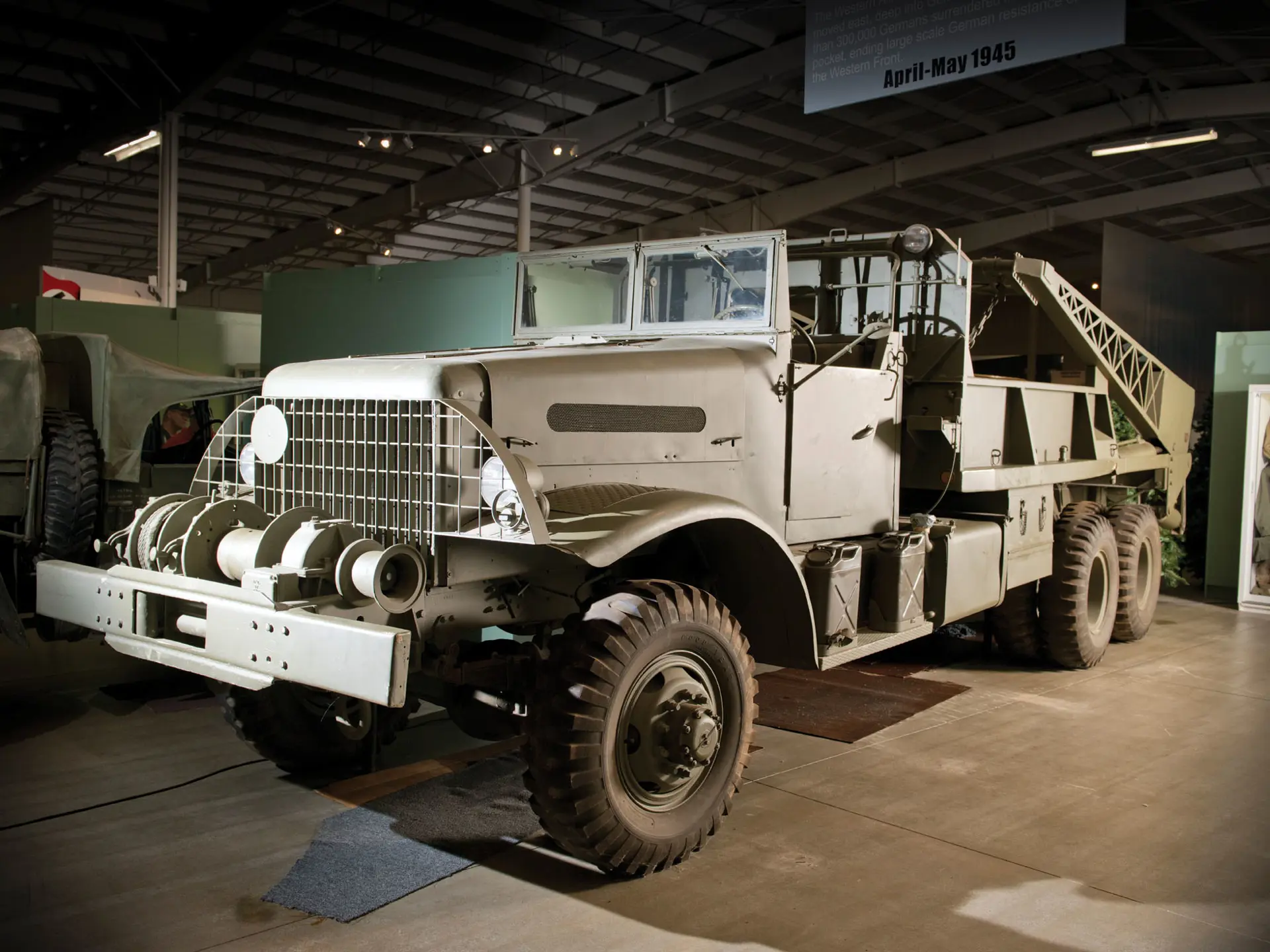 1943 Brockway B666 6x6 Bridge Erector | The National Military History ...