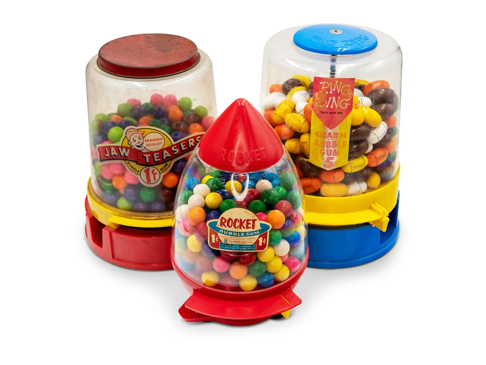 Assorted Ring Ding Gumball Machines | Handle with Fun | RM Sotheby's