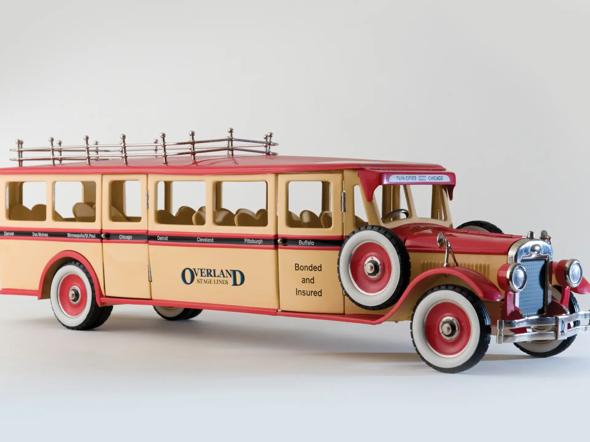 1930s Overland Stage Lines Bus Model | Vintage Motor Cars of Hershey ...