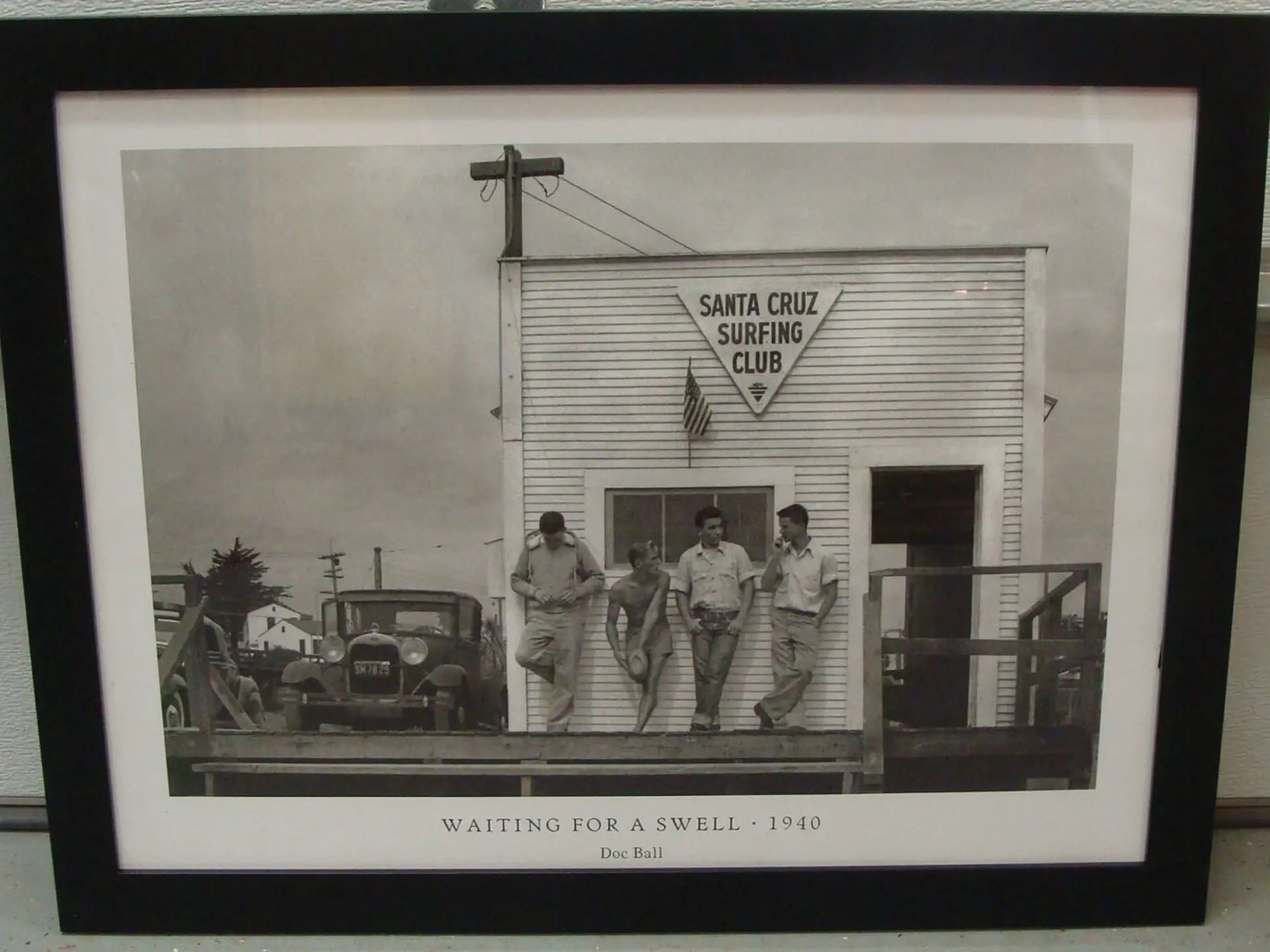 1940 Art Print Waiting For a Swell Artist Doc Ball | Auburn Spring 2013 ...
