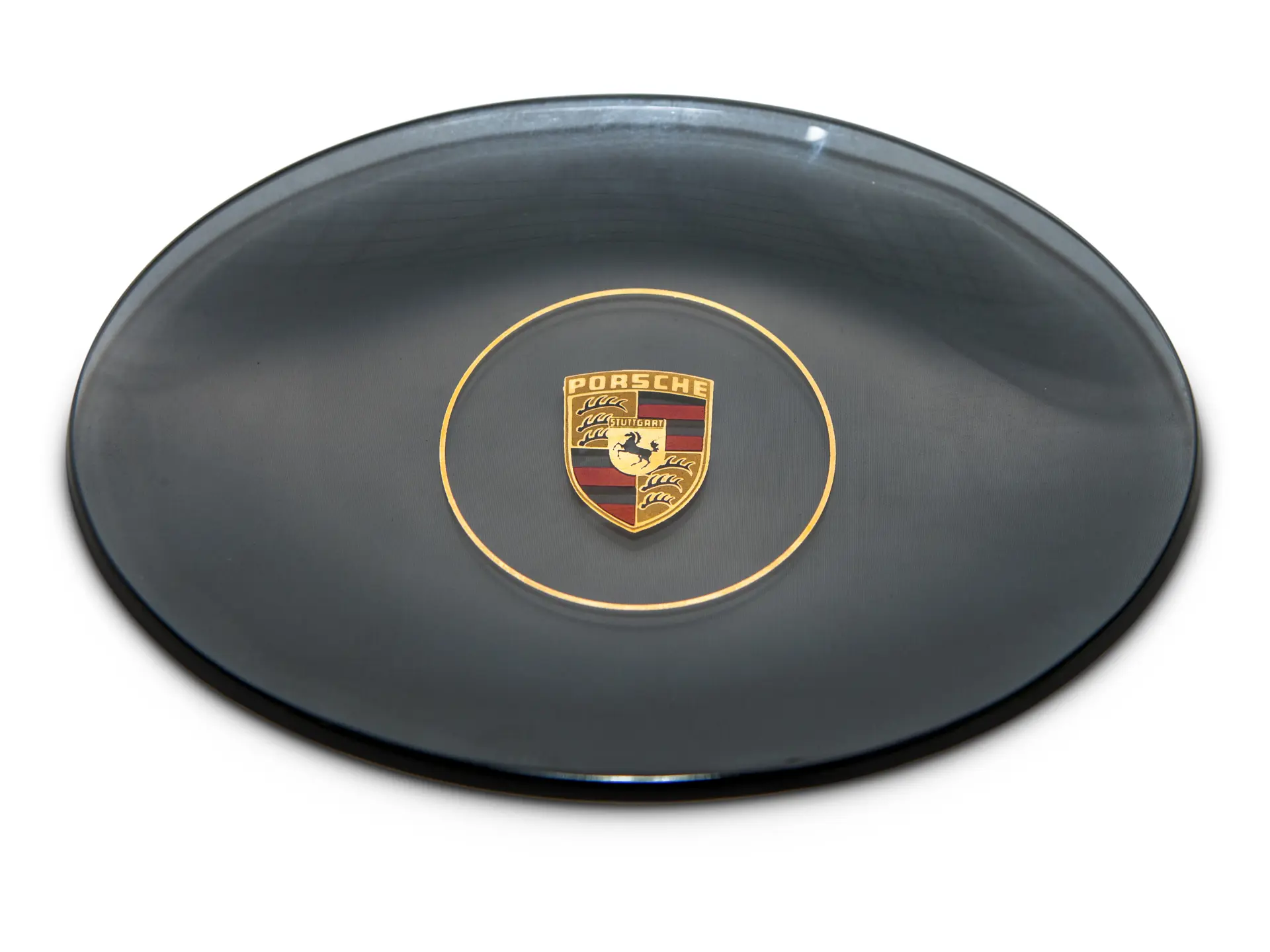 Porsche Crest Glass Dish, Factory Gift, ca. 1970s | A Lifetime of ...