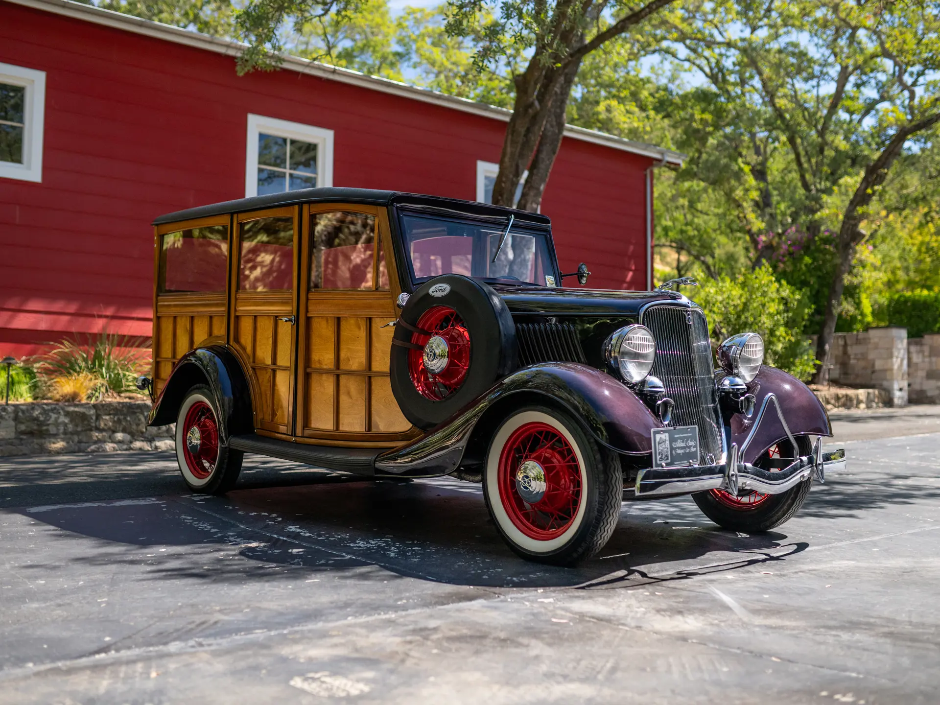 1933 Ford Model 40 V-8 Station Wagon | Hershey 2024 | RM Sotheby's