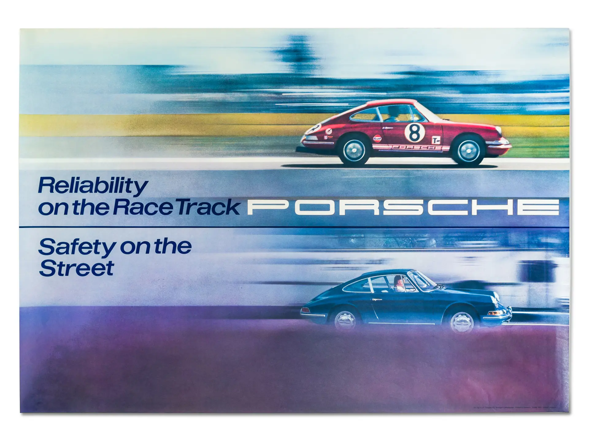 "Reliability on the Race Track, Safety on the Street" Porsche ...