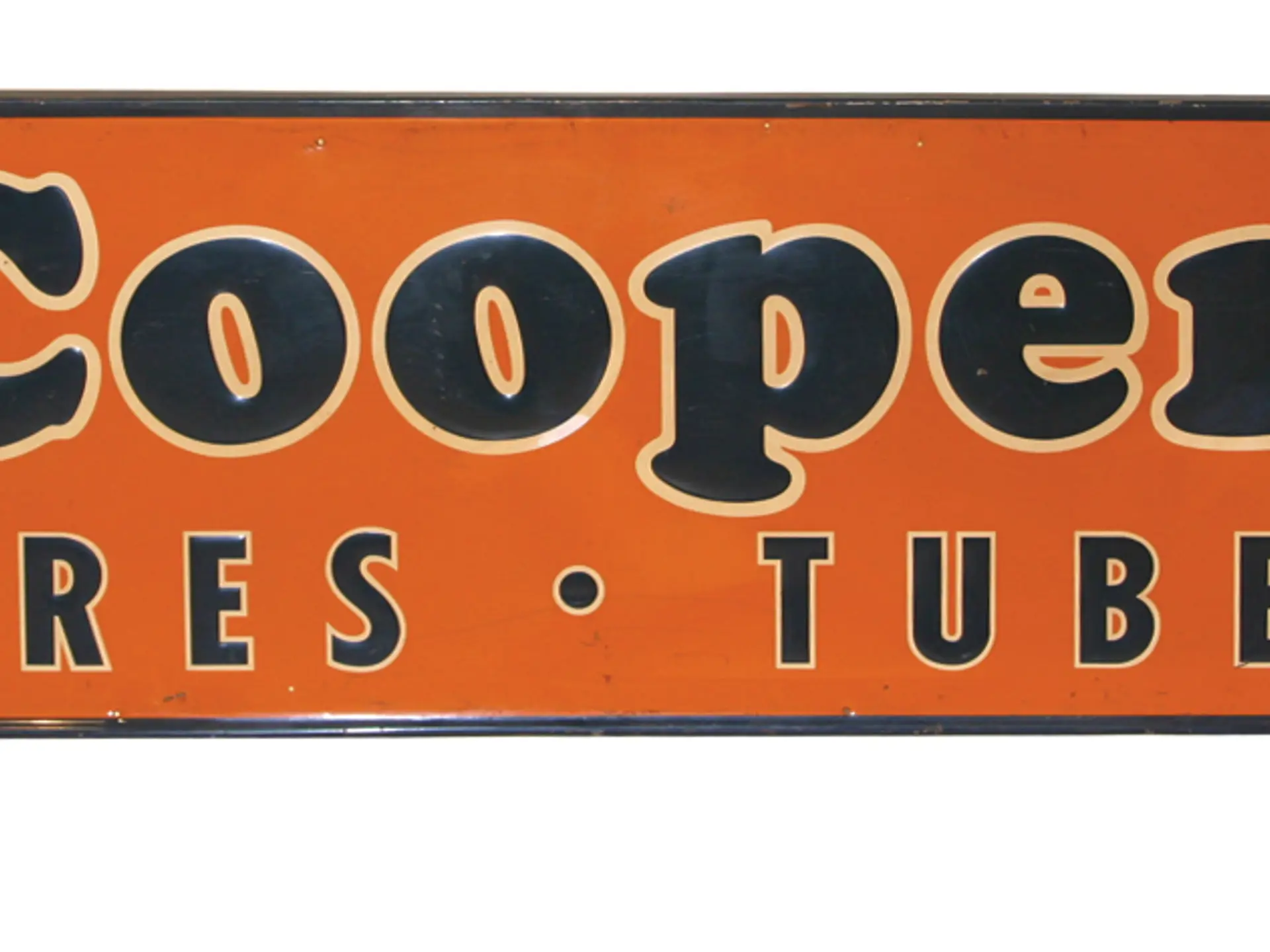 COOPER TIRES SIGN | Private Collection of Tom & Marlene Stackhouse | RM ...