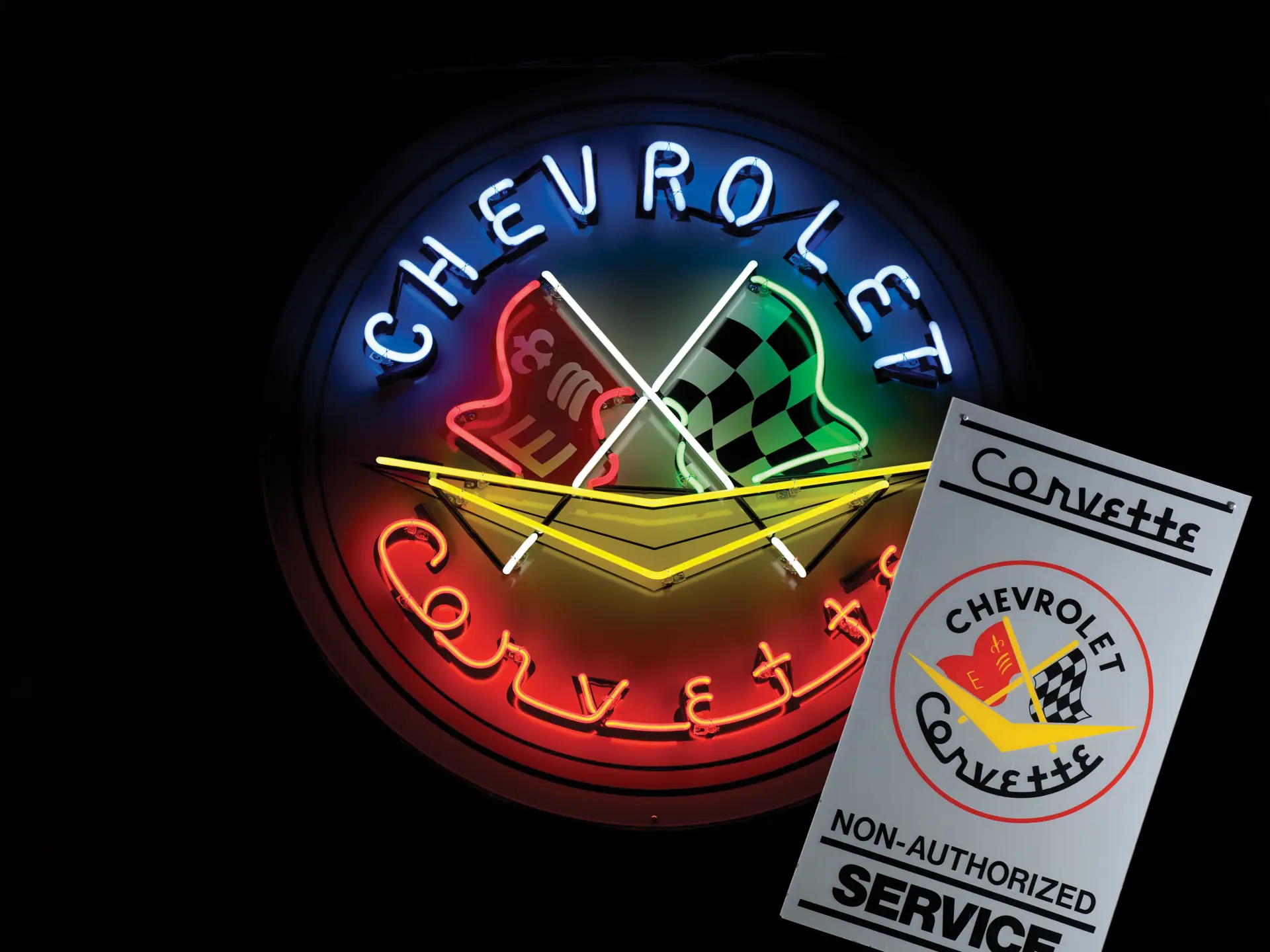 Corvette Neon Sign | The Astor Collection | RM Sotheby's