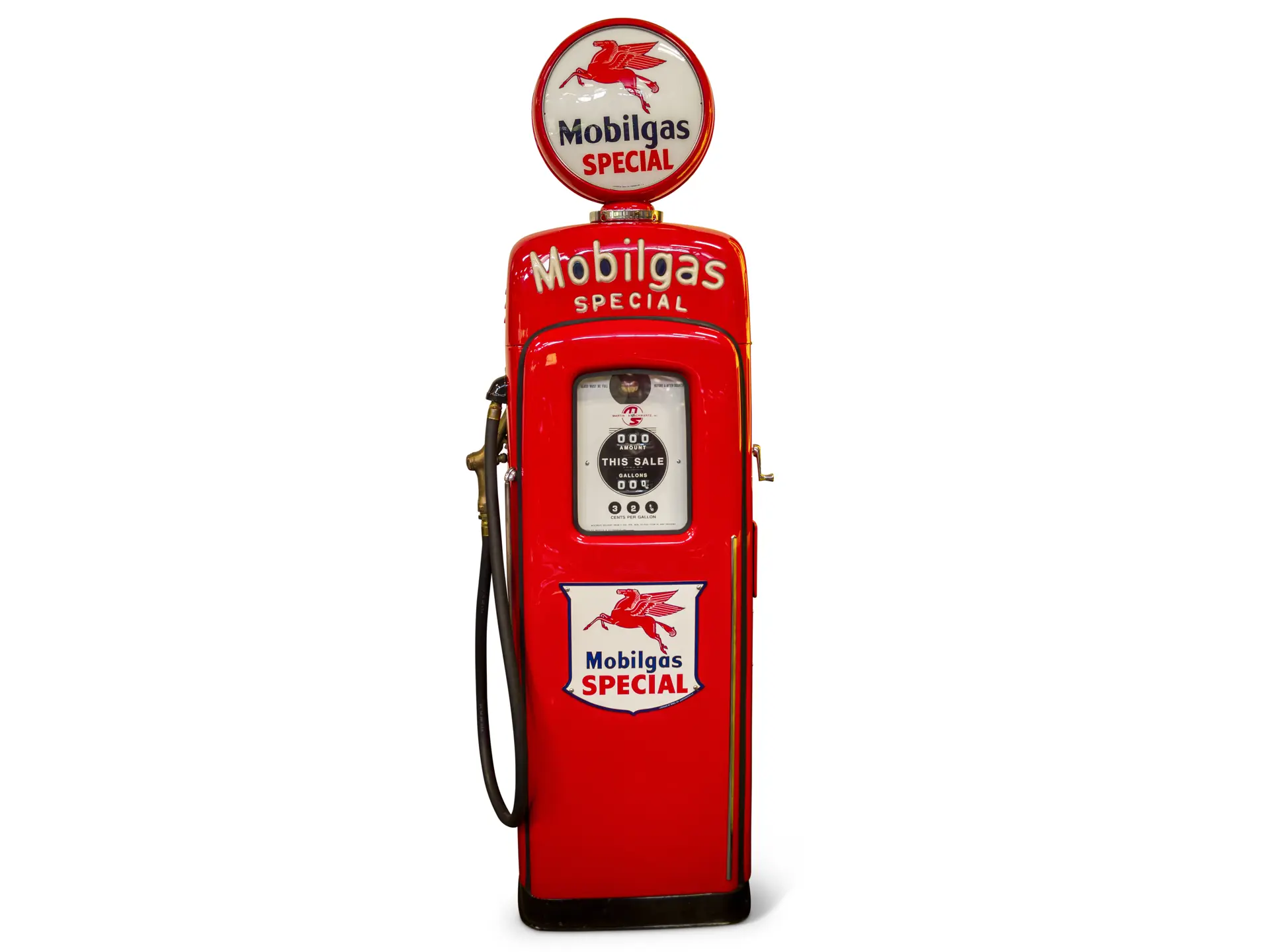 Martin & Schwartz Mobilgas Special Gas Pump | Gene Ponder Collection ...