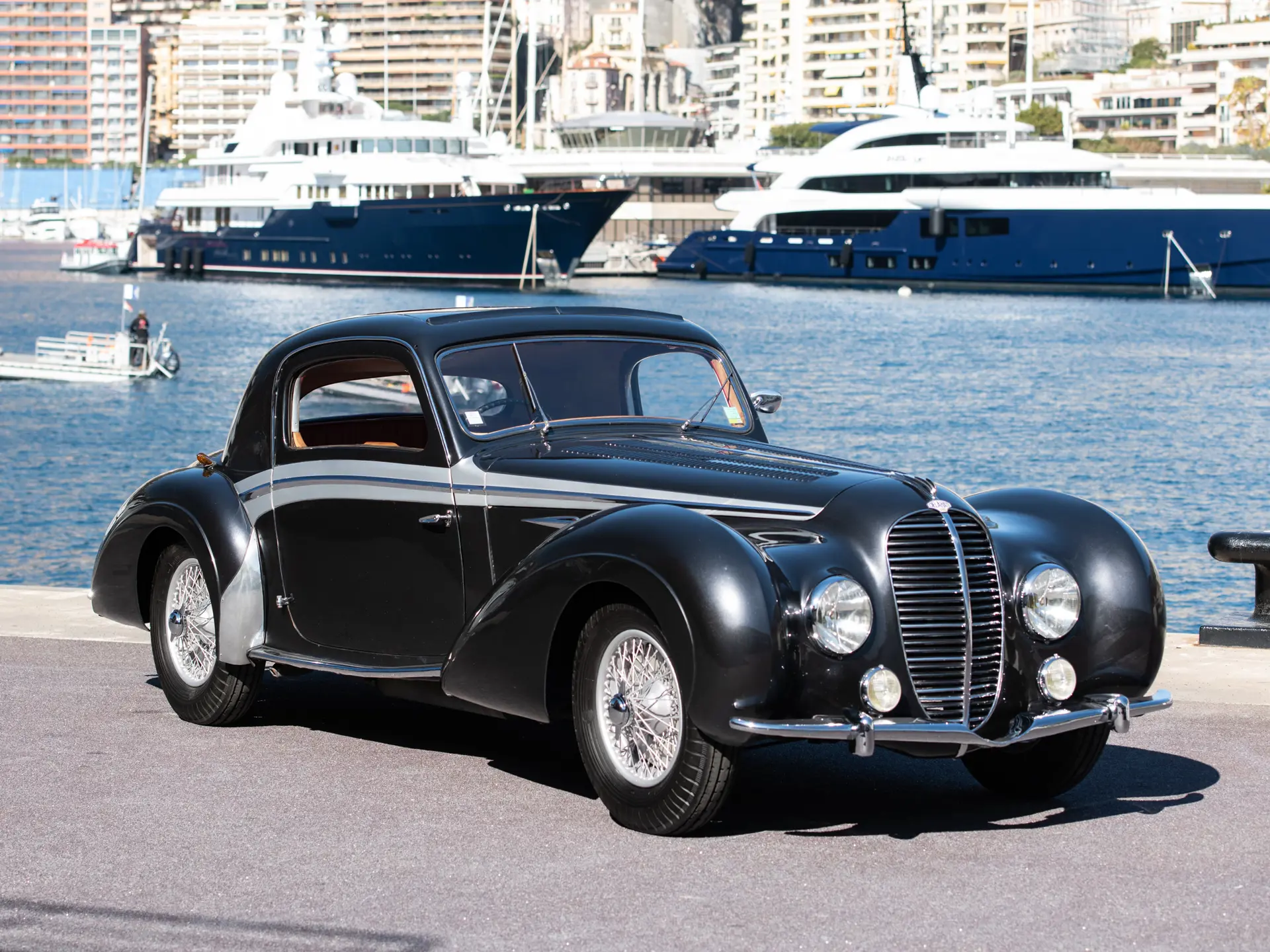 1947 Delahaye 135 MS Sport Coupé by Chapron | Monaco 2022 | RM Sotheby's