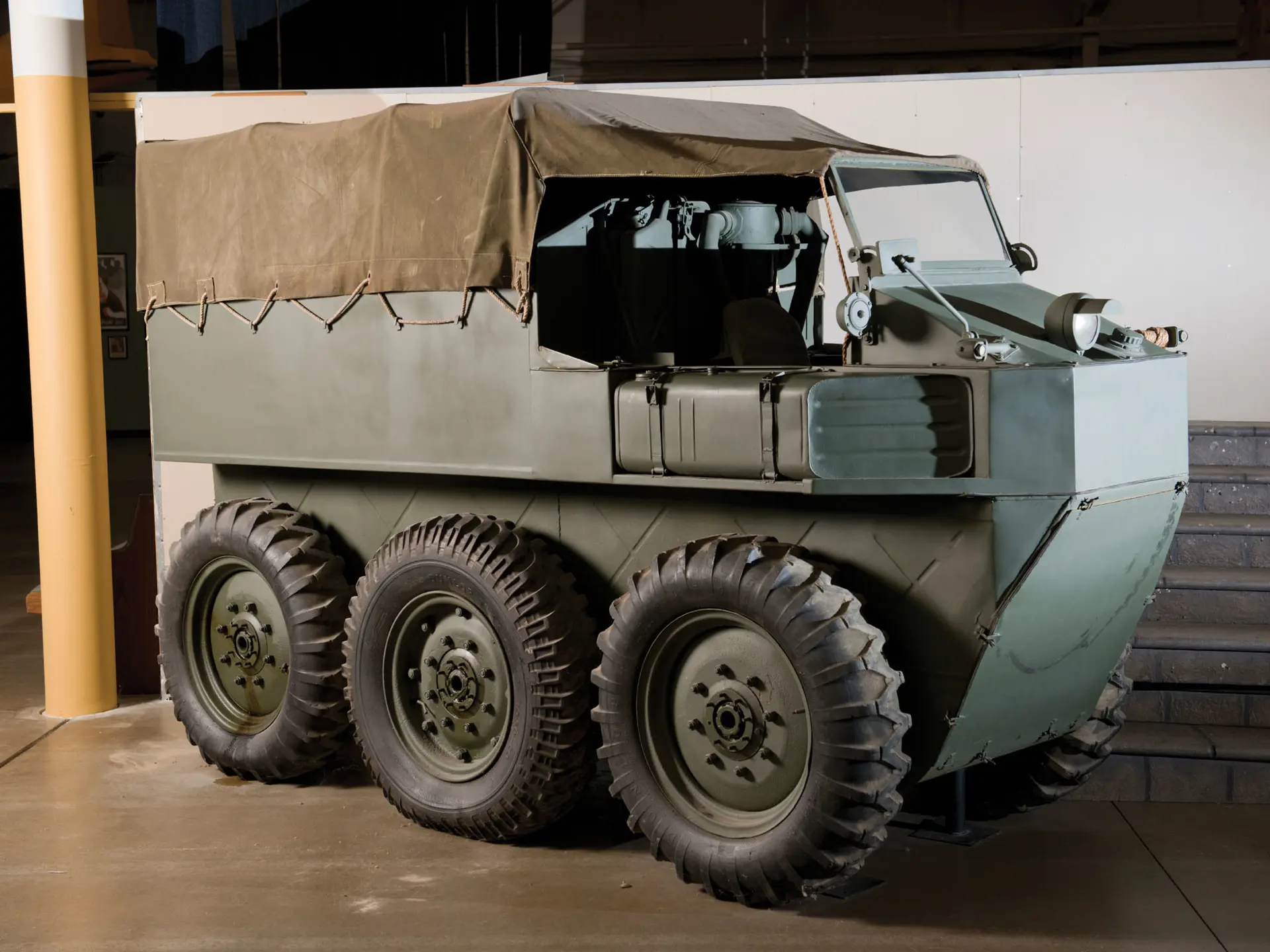 1940 Humber Hexonaut GS 6x6 Amphibious Prototype | The National ...