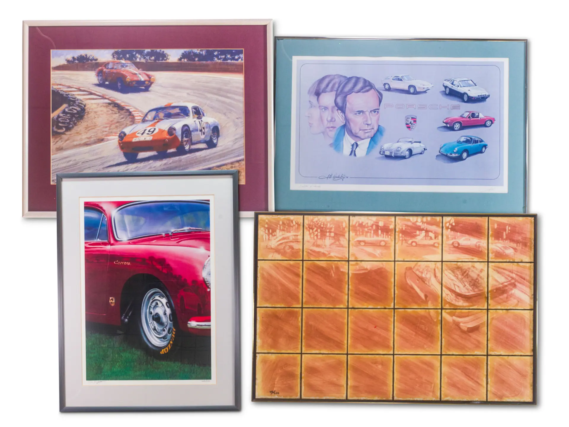 Porsche Framed Prints and Artwork | A Lifetime of Porsche Memorabilia ...