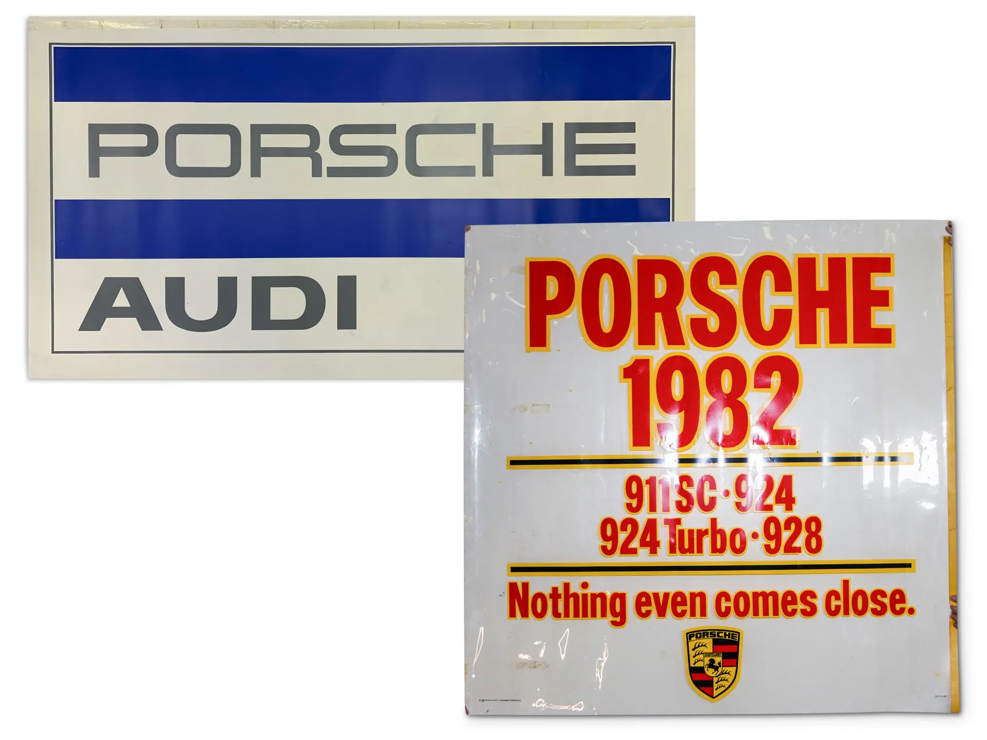 Porsche Dealership Showroom Window Banners, ca. 1980s | A Lifetime of ...
