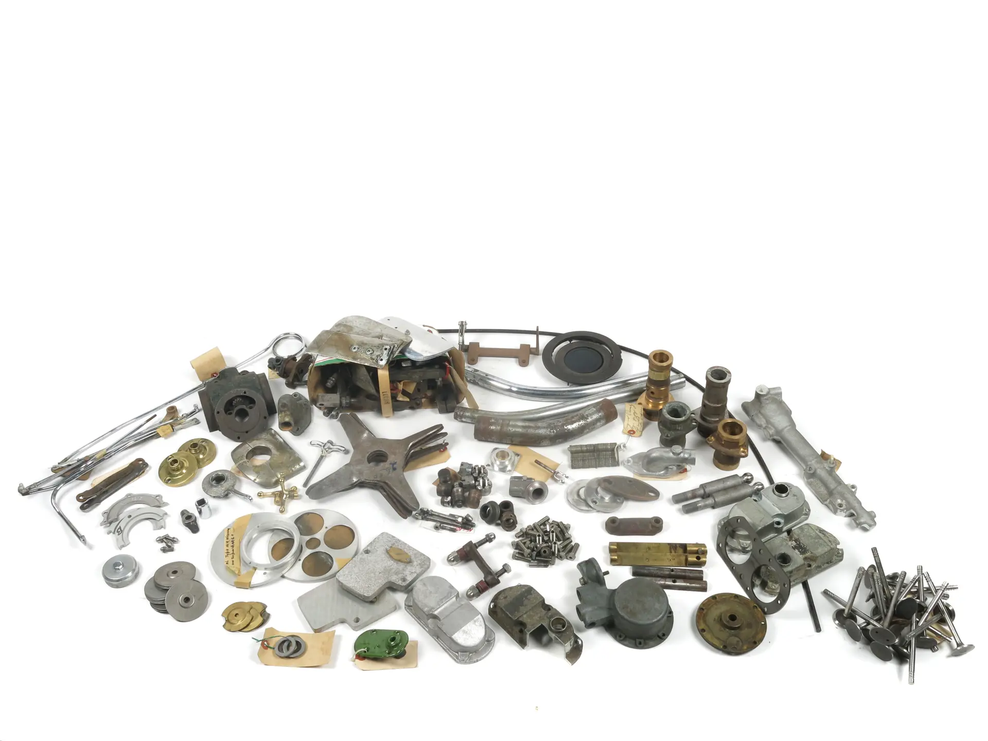 (5) Boxes Duesenberg Misc. Parts many original some reproductions ...