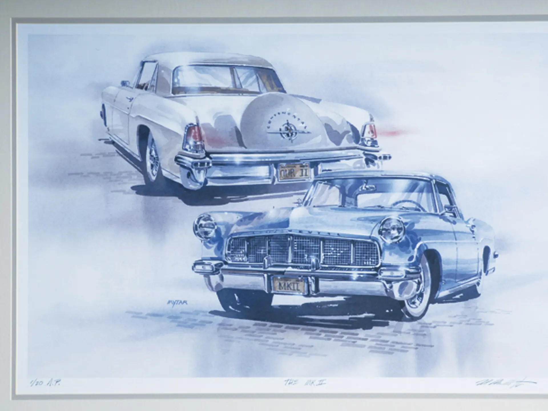 Framed Print Titled "The Mark II" | Jerry Capizzi's Cappy Collection ...