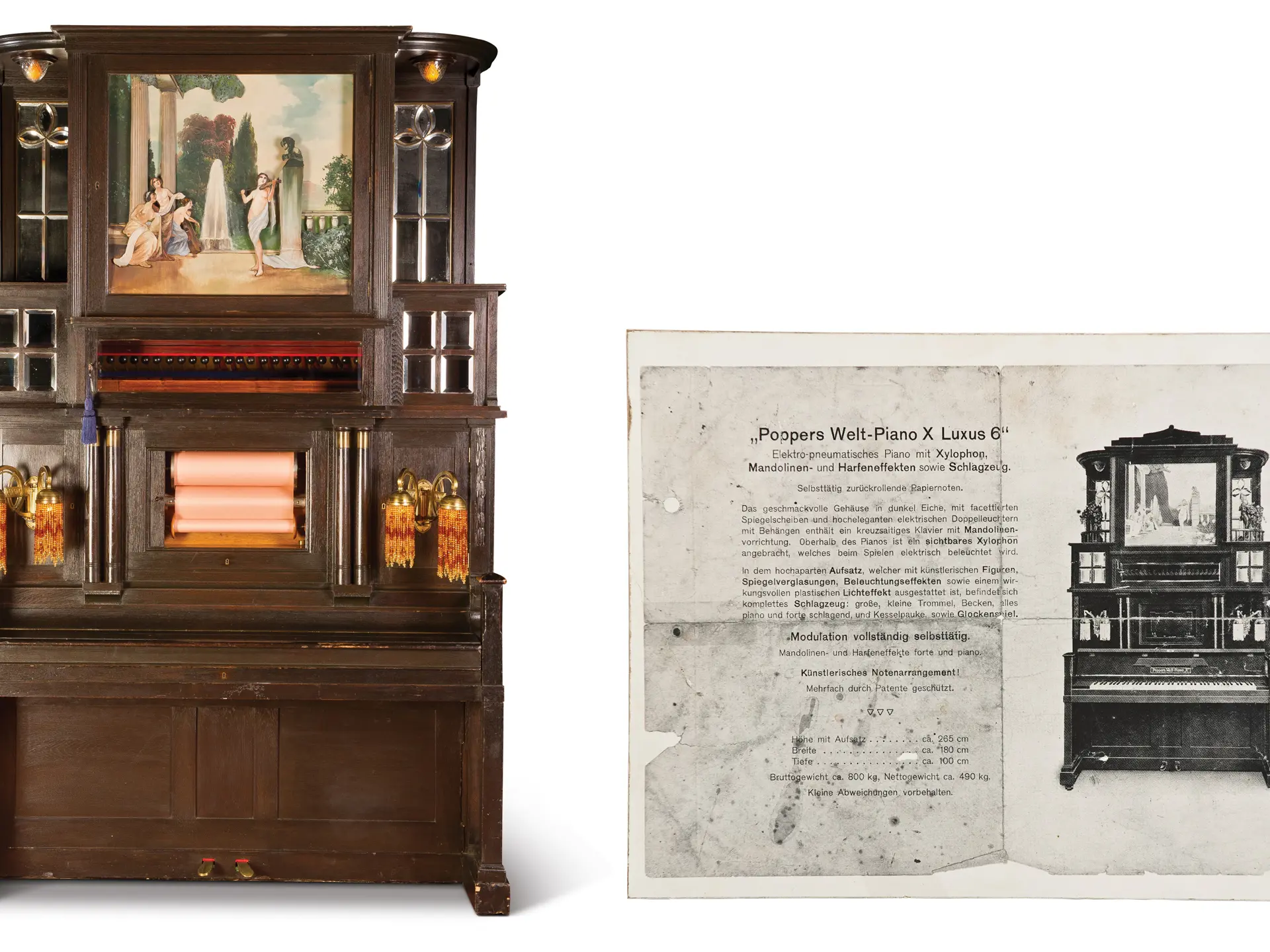 1924 Popper Welt-Piano X Orchestrion | The Milhous Collection | RM ...