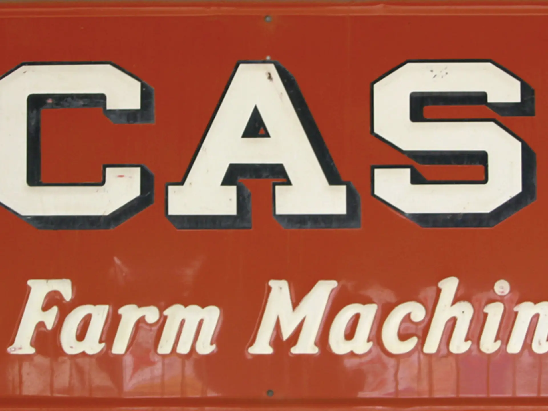 CASE FARM MACHINERY SIGN | Private Collection of Tom & Marlene ...
