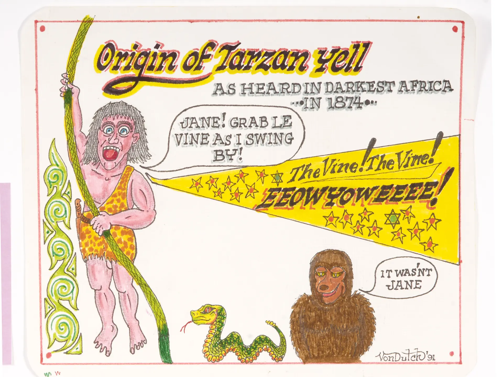 Von Dutch - Tarzan Yell | The Brucker Collection | RM Sotheby's