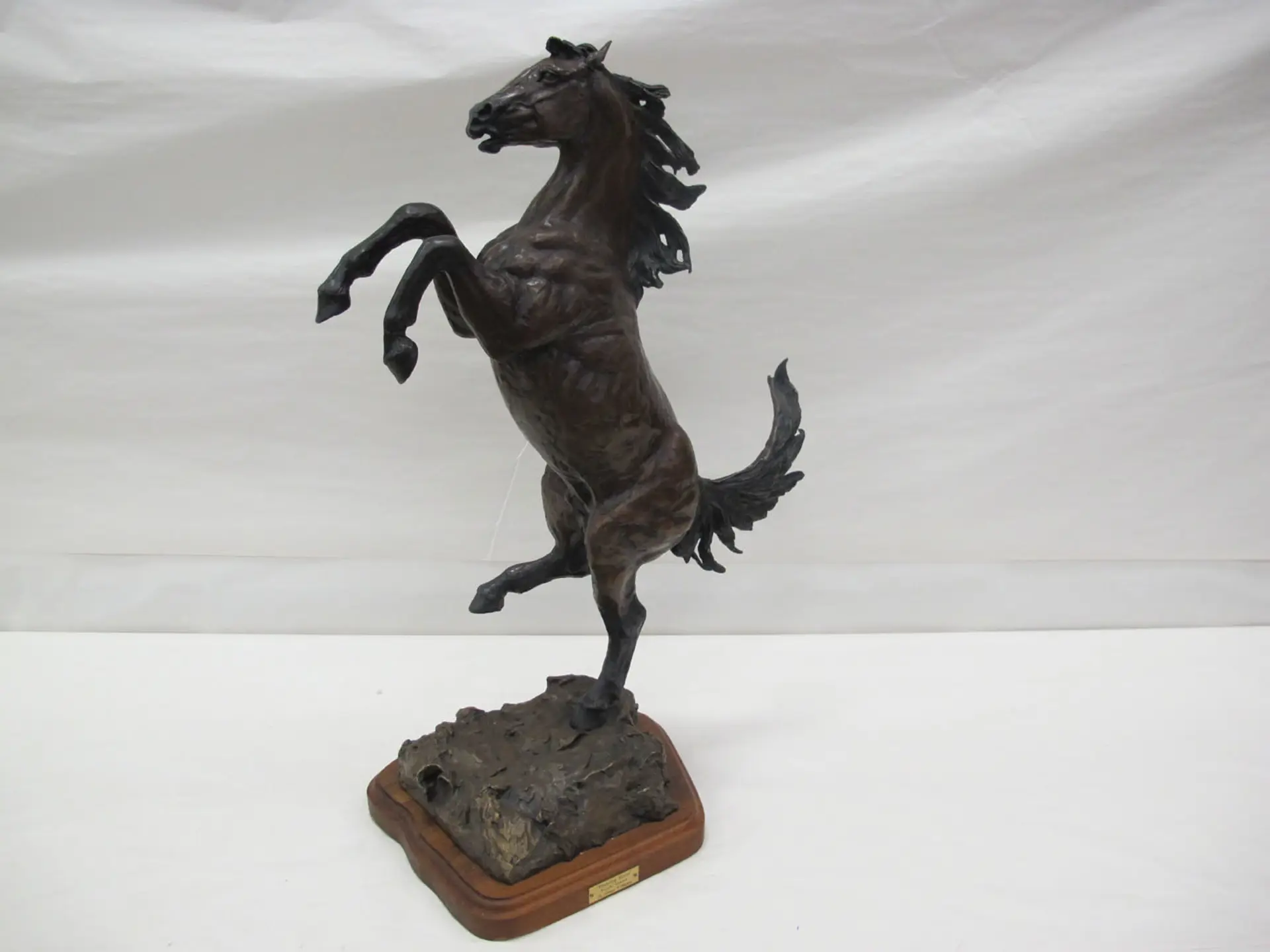 Ferrari Bronze Prancing Horse by Lorenzo E. Ghiglieri 24"x 36" | Auburn ...