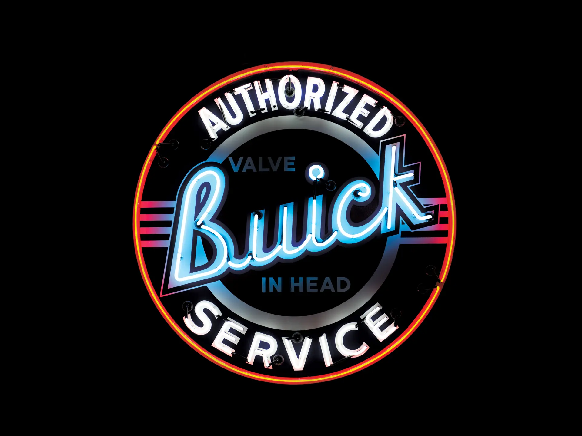 Buick Authorized Service Neon Sign | The Andrews Collection | RM Sotheby's