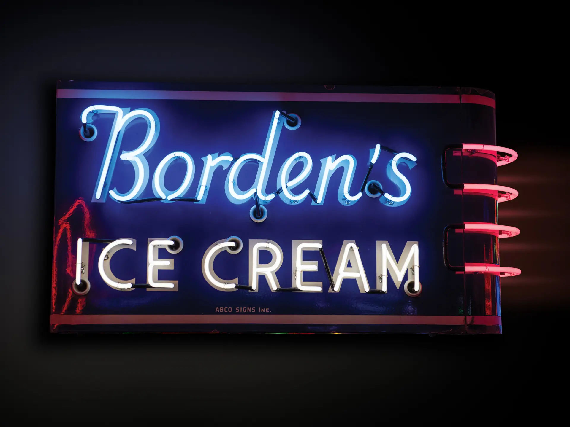 Borden's Ice Cream Double-Sided Neon Sign | The Dingman Collection | RM ...
