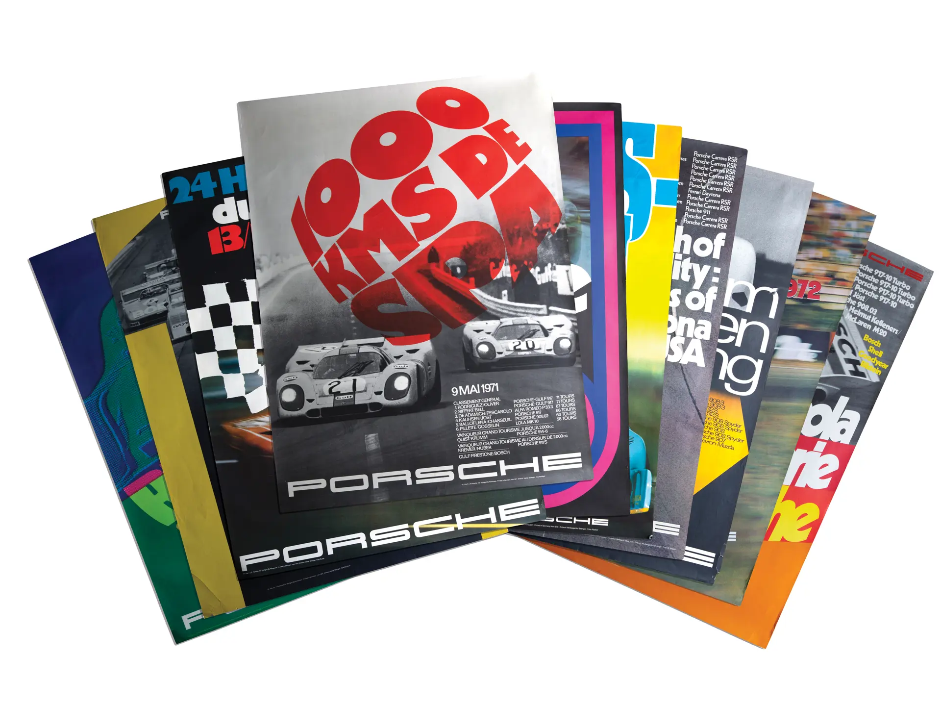 Porsche Racing Posters, 1970s | The Porsche 70th Anniversary Auction ...