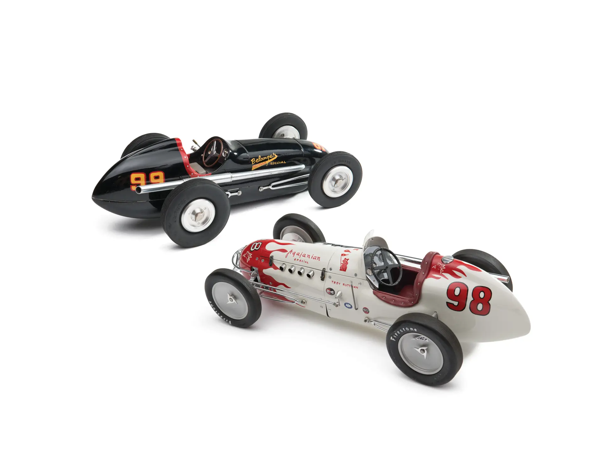 A Pair of Indy Car Models | The Andrews Collection | RM Sotheby's