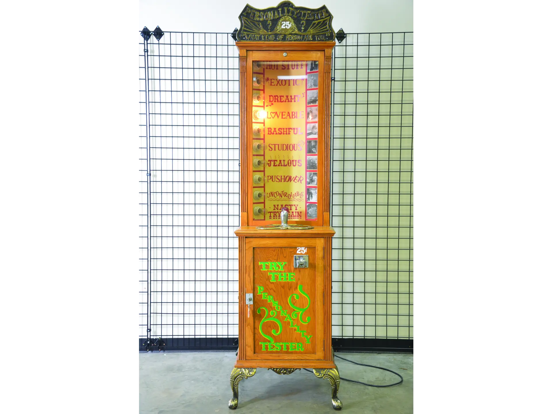 Love Tester Coin Operated Arcade Game. | Auburn Fall 2016 | RM Sotheby's