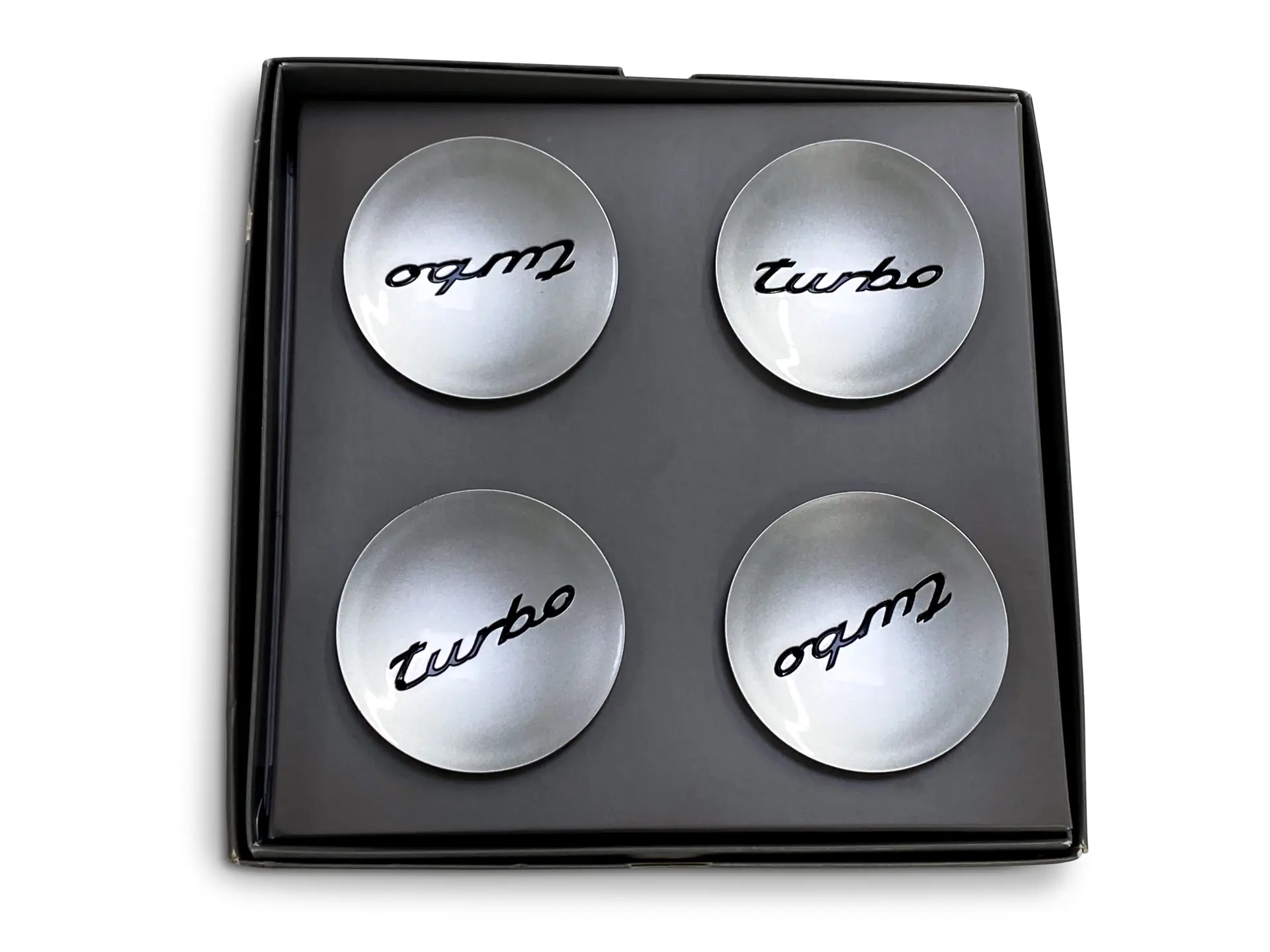 Four Porsche 911 Turbo Type 996 Wheel Center Caps | The White ...