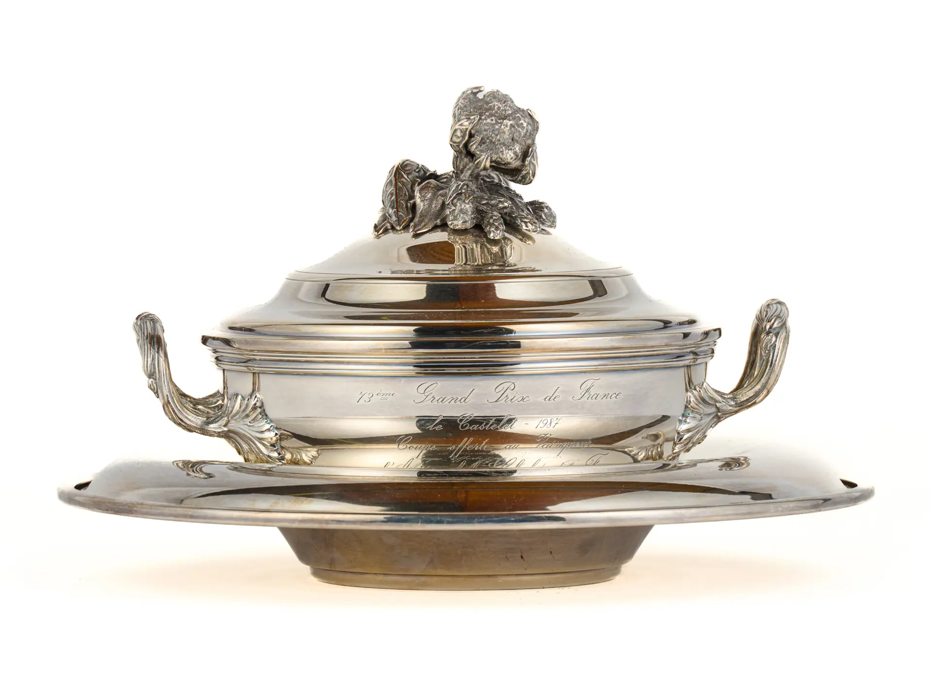 1987 French Grand Prix 1st-Place Trophy | Nigel Mansell’s Legacy ...