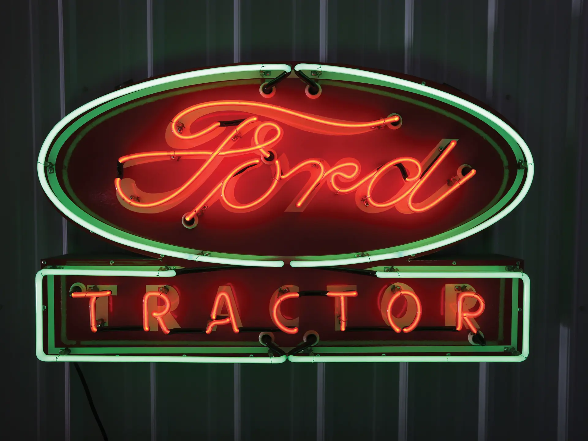 Ford Tractor Neon Sign | Auburn Fall 2015 | RM Sotheby's