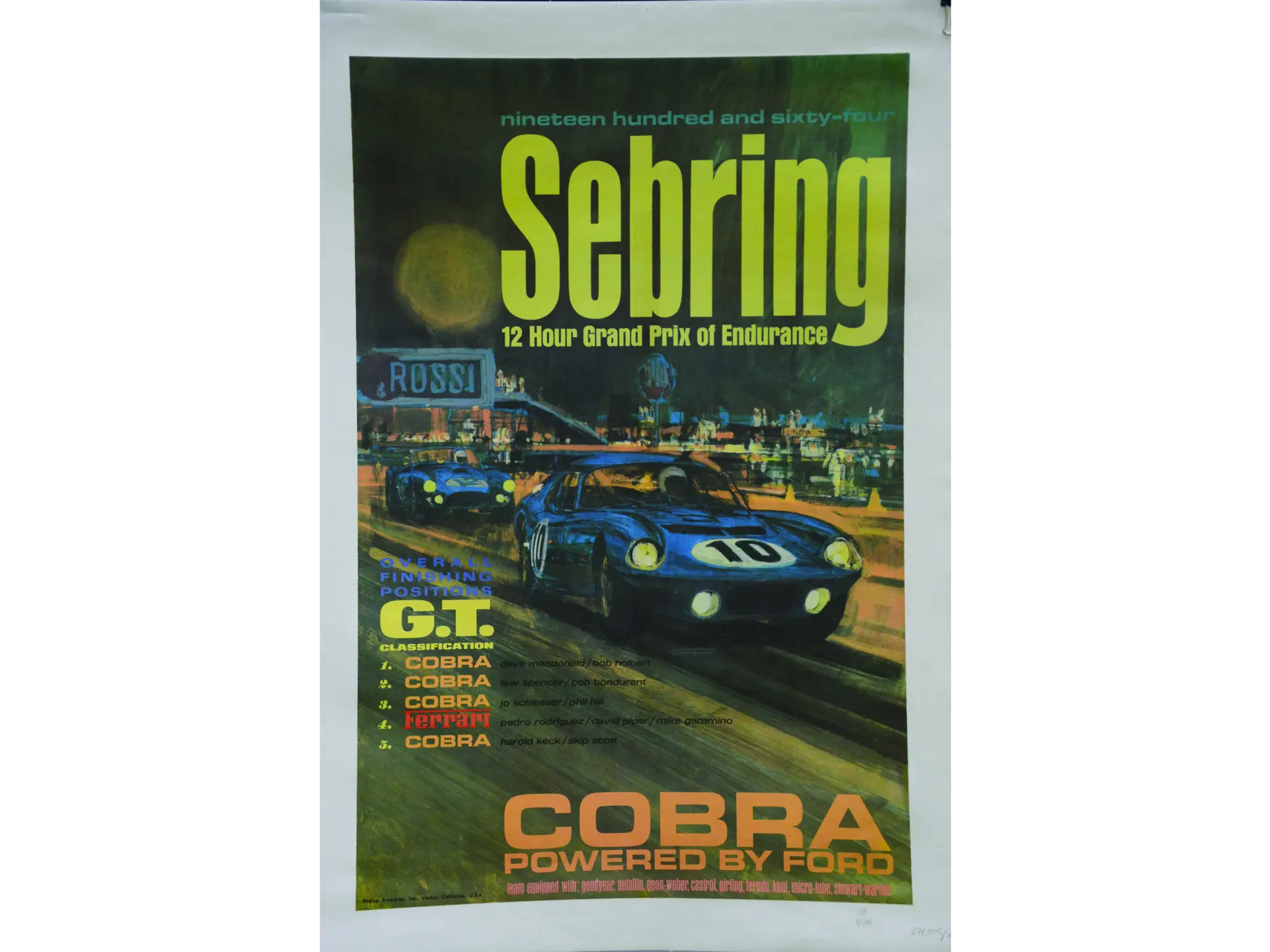 A large collection of 20, rare, original Monaco, 24 Hours of Le Mans ...