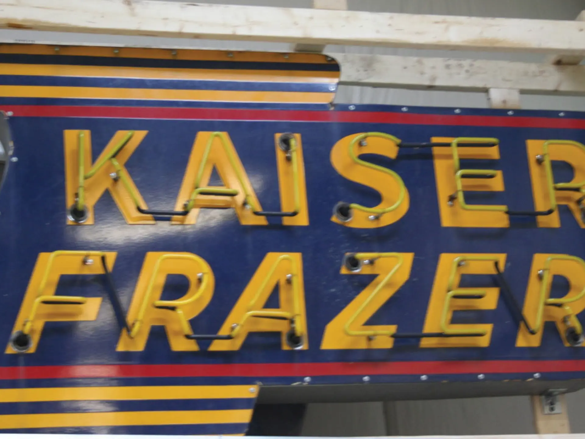 Kaiser Frazer Dealer Sign | Auburn Fall 2015 | RM Sotheby's