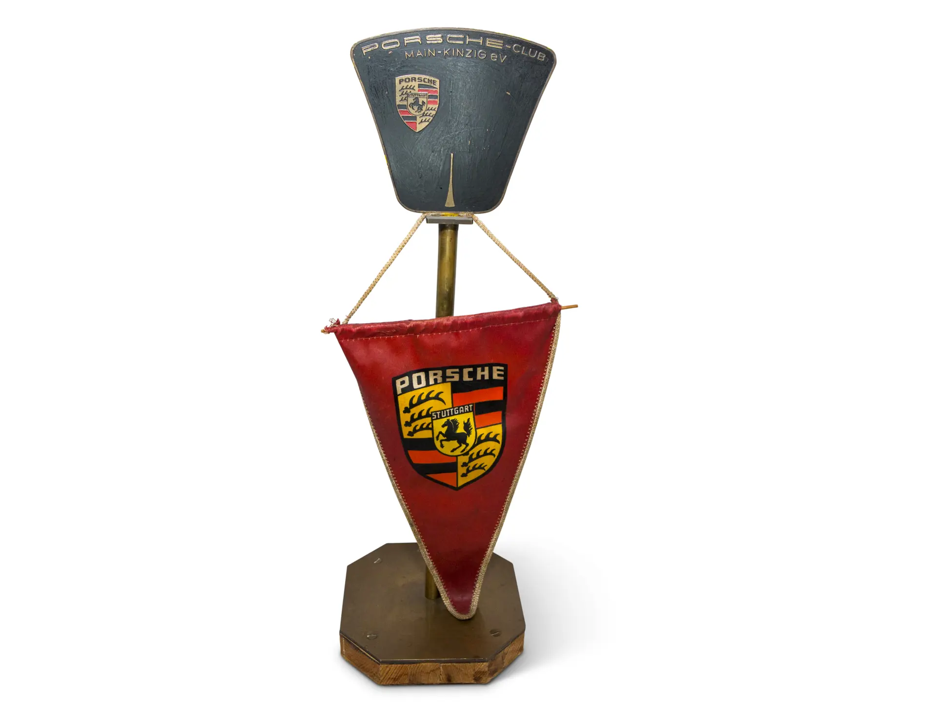 Porsche-Club Germany Award Pendant with Stand, ca. 1950s | A Lifetime ...