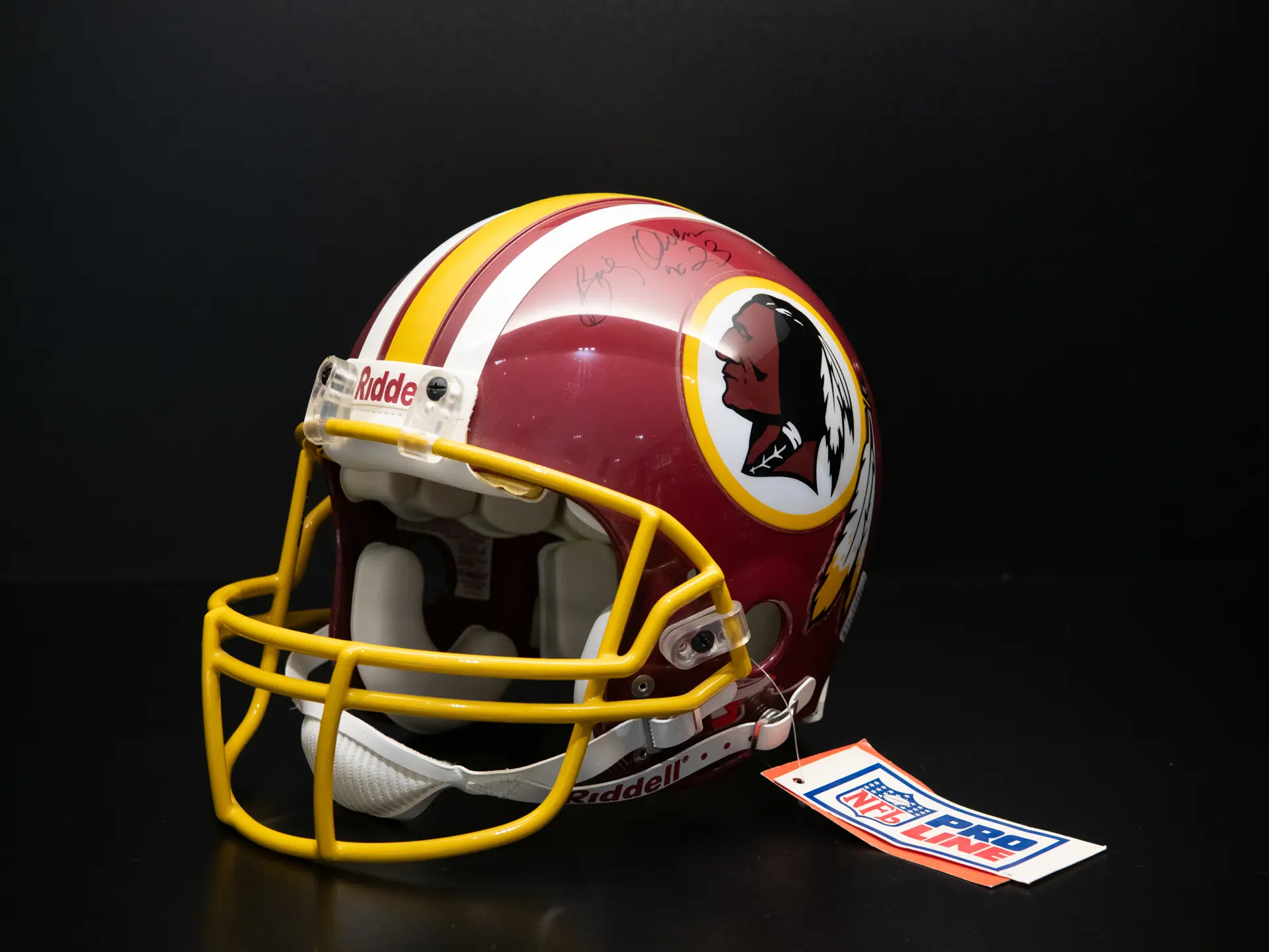 Washington Redskins Autographed Football Helmet | Dare to Dream ...