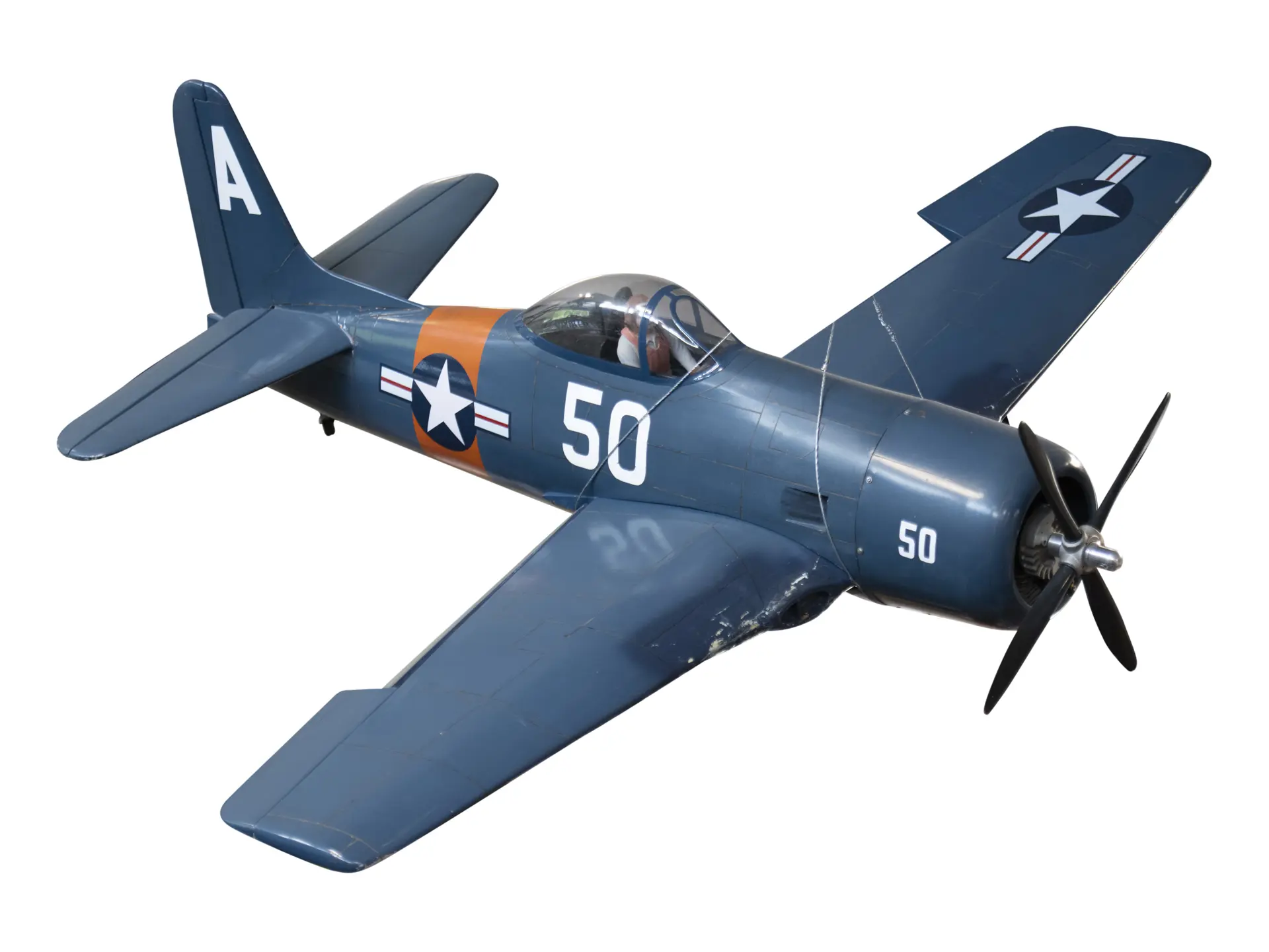 U.S. Navy Grumman F8F Bearcat Model Airplane | Gene Ponder Collection ...