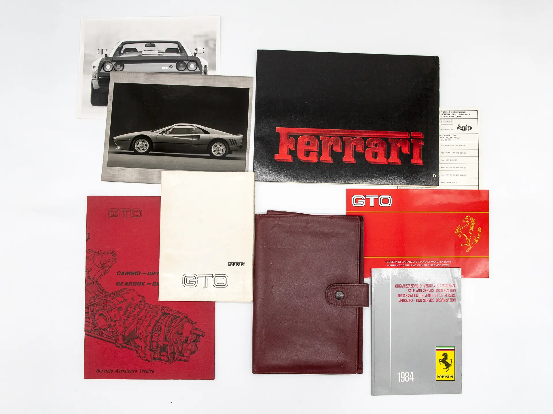 Ferrari 288 GTO Owner's Manual Set with Folio | Open Roads, April 2021 ...