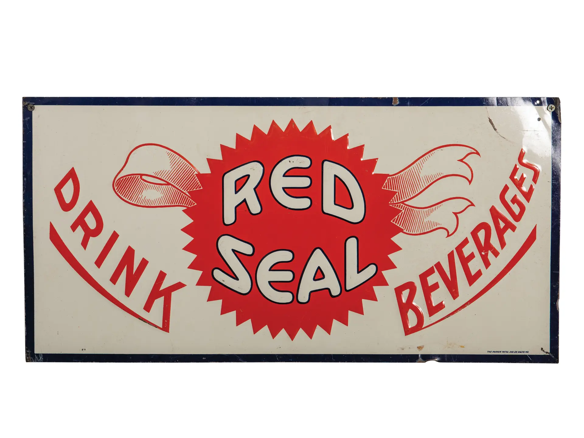 Red Seal Tin Sign | The Dingman Collection | RM Sotheby's