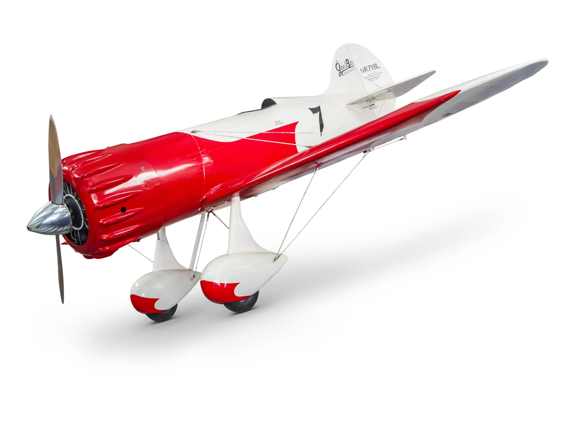 Granville Gee Bee Model Y Senior Sportster Model Airplane | Gene Ponder ...