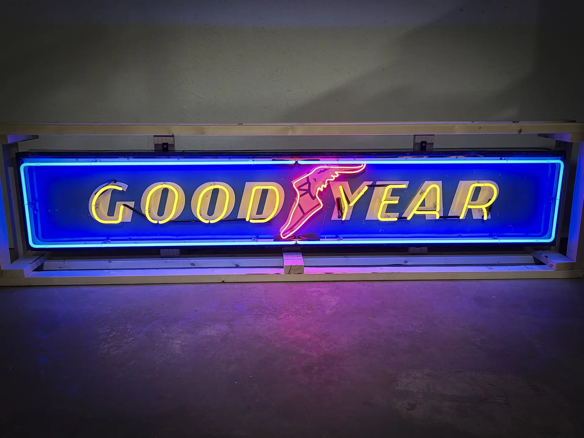 Goodyear Tin Neon Sign | Fort Lauderdale 2022 | RM Sotheby's