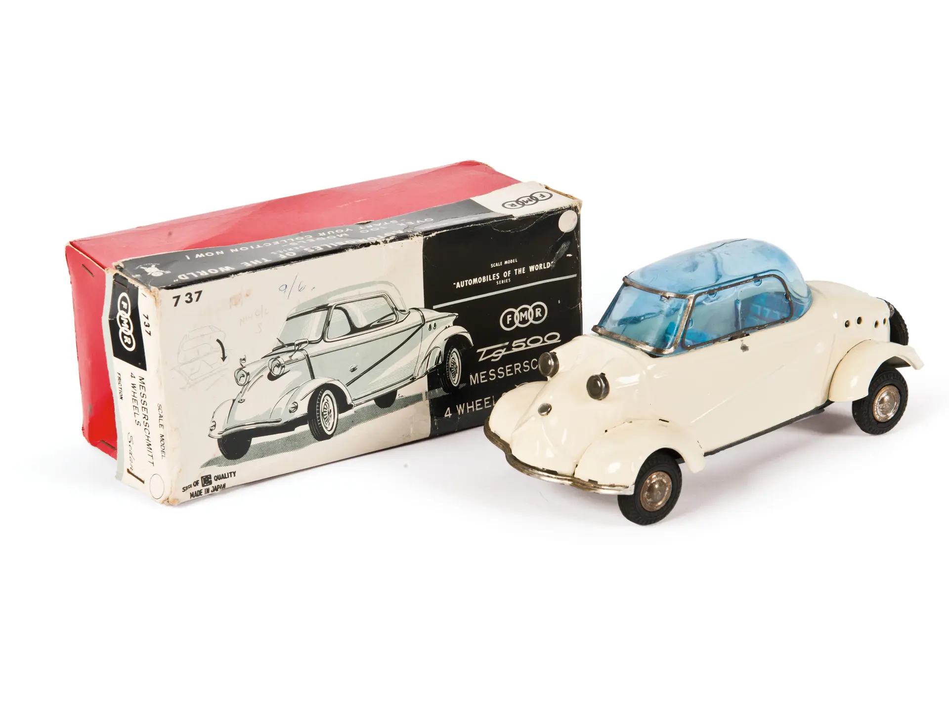 Bandai Messerschmitt Tiger Toy Car and Original Box | The Bruce Weiner ...