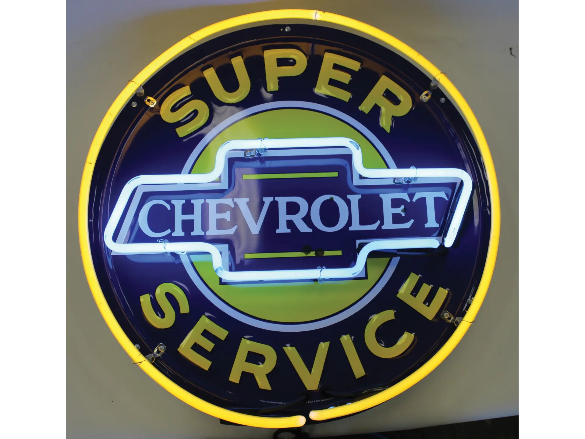 Chevrolet Reproduction Neon Sign | Auburn Fall 2018 | RM Sotheby's