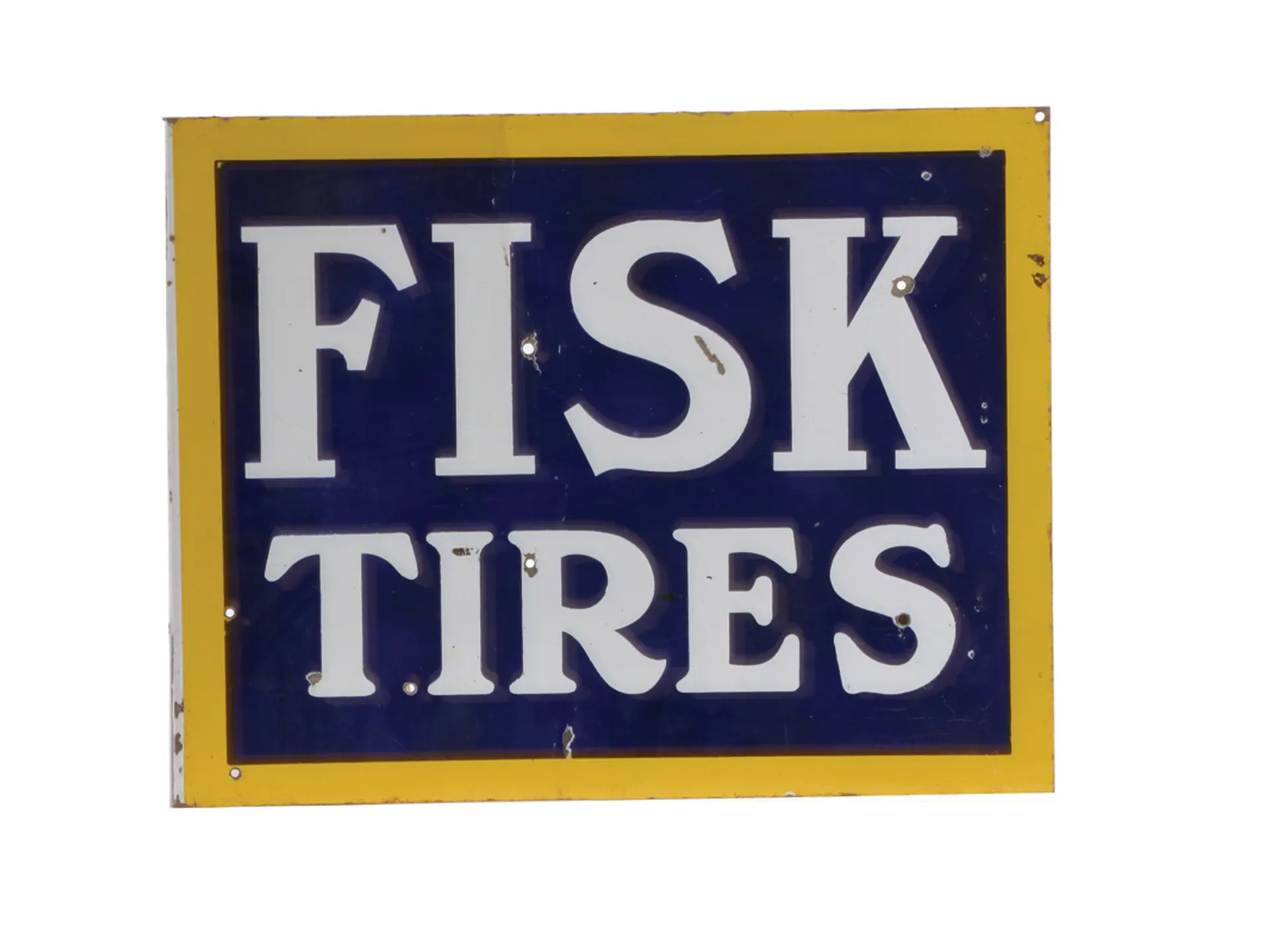 FISK TIRES SIGN | Private Collection of Tom & Marlene Stackhouse | RM ...